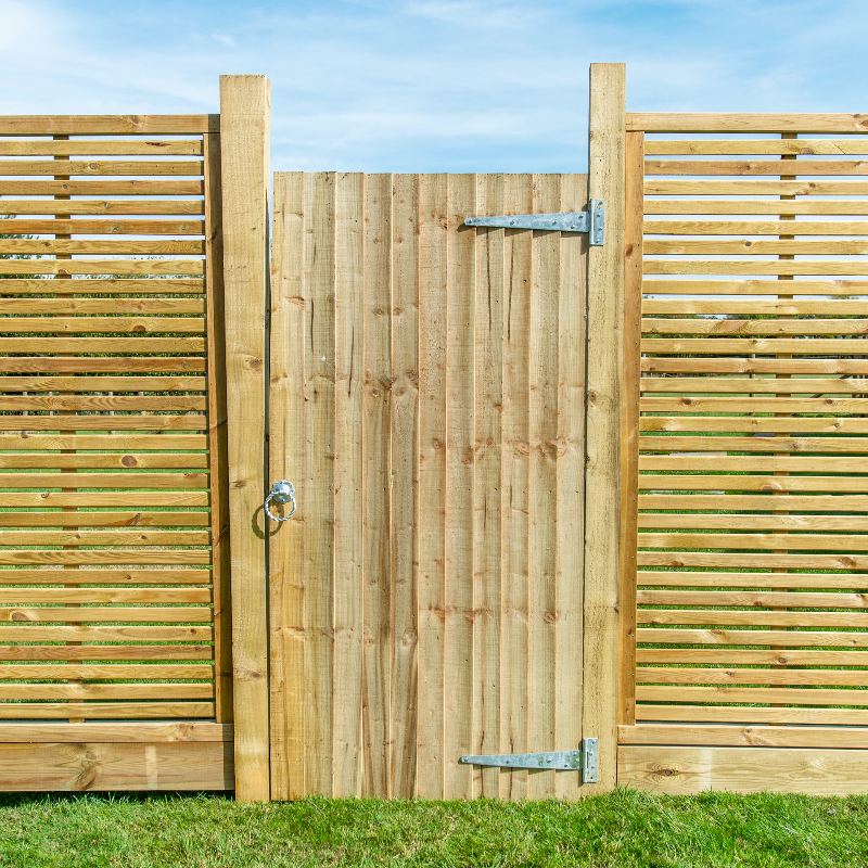 Simple Featheredge Garden Gate | 1.53m | 900mm | 14171vc
