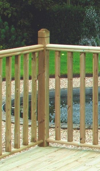 Decking Hand Rail | 2.4m | 1509