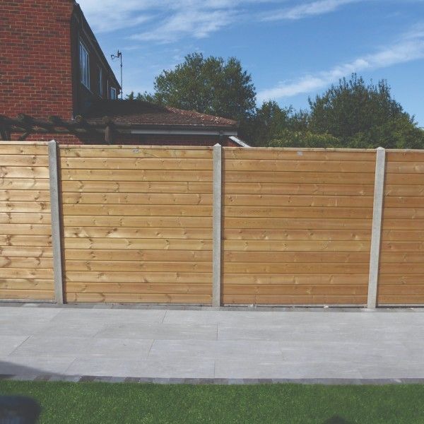 Concrete Slotted Fence Post | 1.5m | 4001